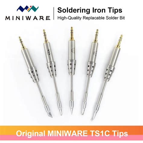 MINIWARE-TS80P-TS80-TS1C-Original-Soldering-Iron-Tips-Welding-Tools-TS ...