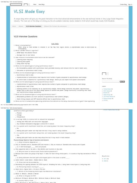pdf vlsi interview back end dokumen tips
