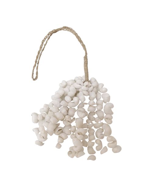 Coastal Shell Cluster Tassels Tropical Interiors And Island Boho