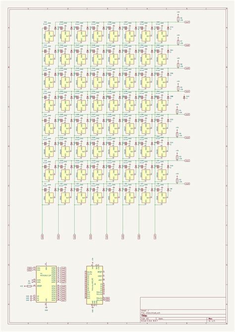 Chess Board Sensor Array Circuit Schematic Help General Guidance