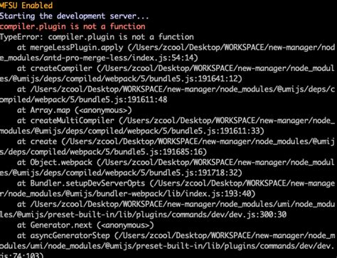 Bug 开启mfsu后报错 Issue umijs umi GitHub