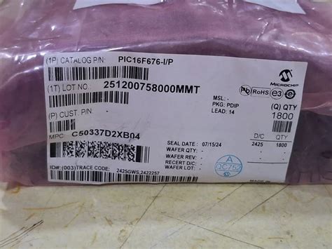 Smd Dip PIC16F676 I P Microchip At Best Price In Mumbai ID 2856395042848