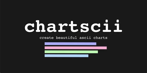 GitHub Tool Chartscii Create Beautiful Ascii Charts