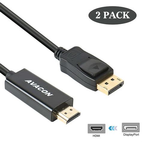 Benfei Displayport To Hdmi 6 Feet Gold Plated Cable Smart Guys Computer Est 1995