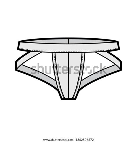 신축성 있는 허리 밴드 운동부 지지자와 스톡 벡터로열티 프리 1862506672