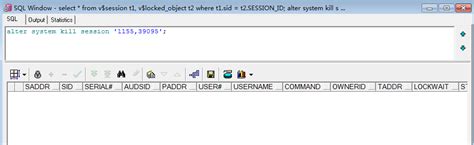For Update造成的oracle锁表与解锁 左正 博客园