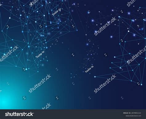 Plexus Lines Nodes Vector Background Big Stock Vector Royalty Free