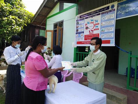 ဗန်းမော် မြို့နယ်အတွင်း၌ ခွေးရူးရောဂါ ကင်းစင်ပပျောက် နိုင်စေရေးအတွက် ခ