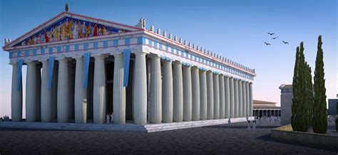 Parthenon Columns Optical Illusions Ancient Architecture The Gods Are