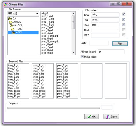 Climate Making Clm Files In Diva Gis Geographic Information Systems