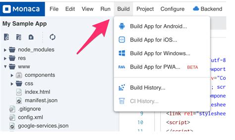 Get Started Monaca Repro Documentation