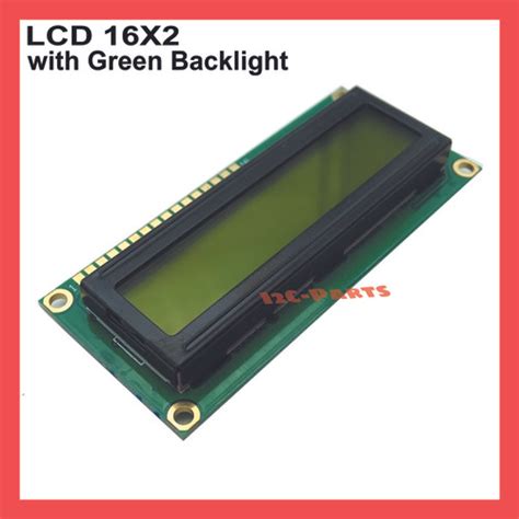 Jual Lcd 1602 Character Display 16x2 5v Green Backlight Hijau Module Jakarta Timur I2c Parts