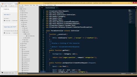 Phplaravel Building A Forum Like Website From Scratch Tut 20 Youtube