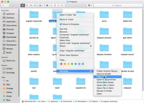 Add Copy Path” When Right Clicking On A File Or Folder In Your Mac