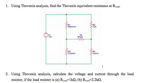 Solved Using Thevenin Analysis Find The Thevenin Equivalent Chegg Com