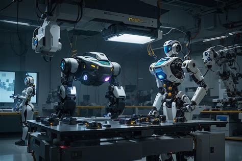 Premium Ai Image Advanced Robotics Laboratory
