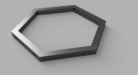 Expandable Honeycomb Magnet Wall Patern By Nexprints Download Free Stl Model