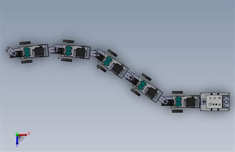 仿生机器蛇设计三维sw带参 说明书 ppt solidworks 2016 模型图纸下载 懒石网