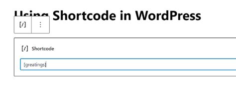How To Add A Shortcode In Wordpress Beginners Guide