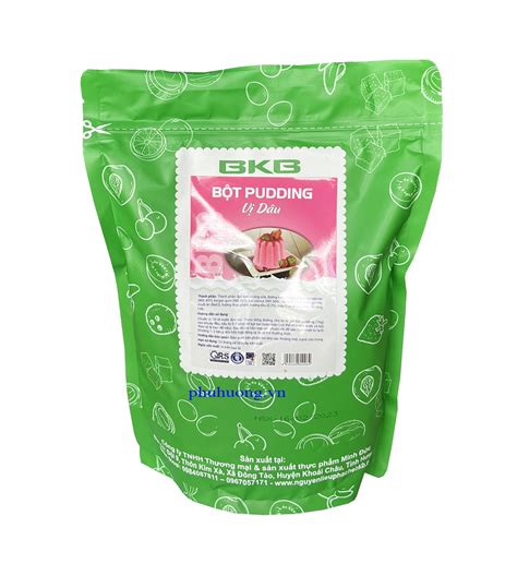 Bột Pudding Bkb Vị Dâu 1kg