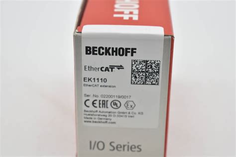 Beckhoff EtherCAT Extension EK1110 EK 1110