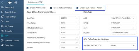 开发须知 dji onboard sdk documentation