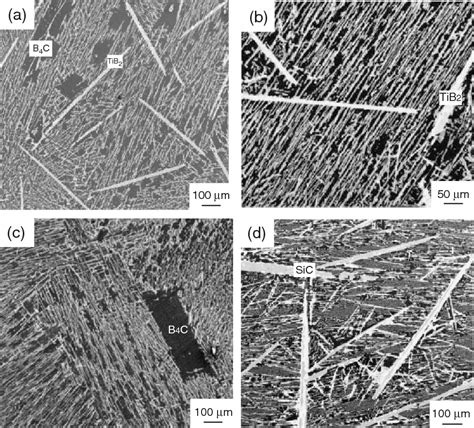 Figure 1 From Preparation Of Directionally Solidified B4c Tib2 Sic Ternary Eutectic Composites