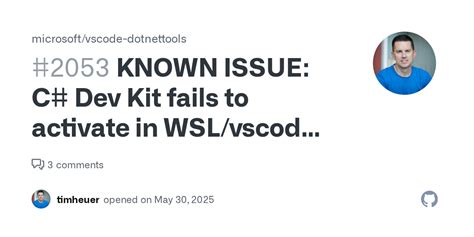 Known Issue C Dev Kit Fails To Activate In Wslvscode Server