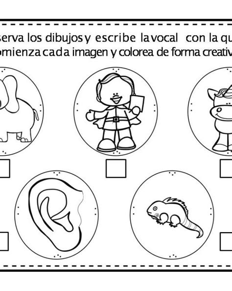 Hojas De Trabajo De Conciencia Fonológica Para Preescolares