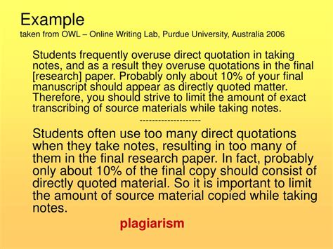 PPT Writing Well Paraphrasing PowerPoint Presentation Free Download ID