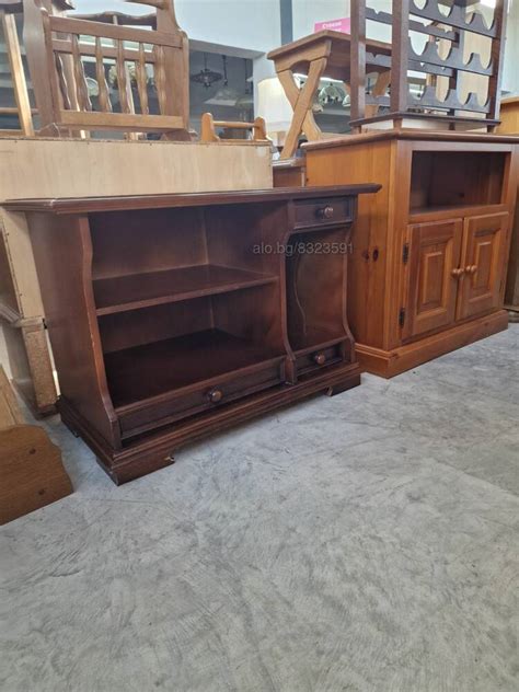 Шкаф Масивно дърво Германия Шкаф Мебели за дома и офиса Сливен Масивен шкаф внос от Г