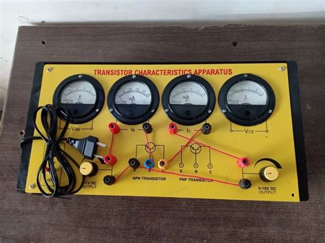 Analog Laboratory Npn Transistor Characteristics Apparatus At Rs 2850 In Magarlod