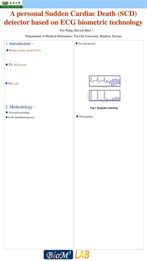 Ppt A Personal Sudden Cardiac Death Scd Detector Based On Ecg