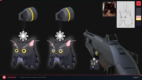 Artstation Valorant Cat Buddy Fans Artwork