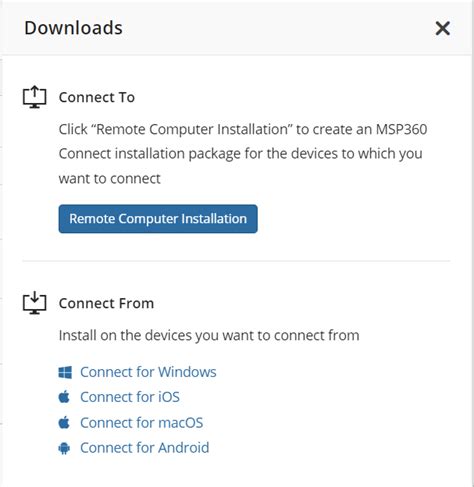 Introduction To MSP Managed Backup Console