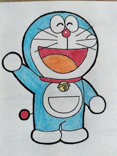 3岁入门简笔画机器猫 儿童简笔画机器猫 画趣文库（我爱生活）