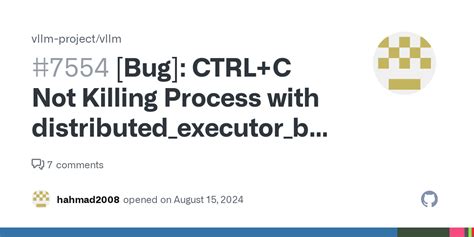 Bug Ctrlc Not Killing Process With Distributedexecutorbackendmp