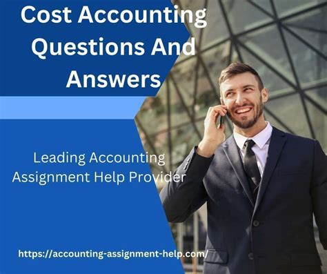 Cost Accounting Questions And Answers Accounting Assignment Help Online