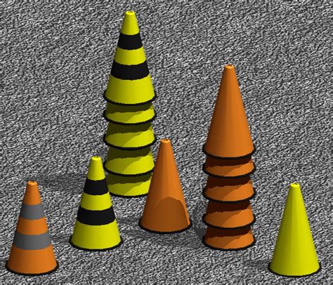 Cones D DWG Model For AutoCAD Designs CAD