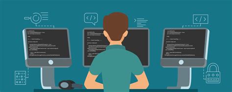 Web Developer Vector Images Over