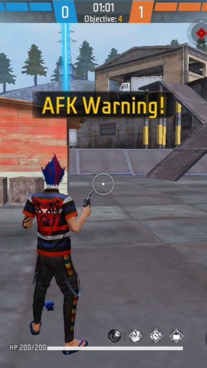 Afk Warning ⚠️⚠️ Freefireauto Matic Freefire Shortsfeed