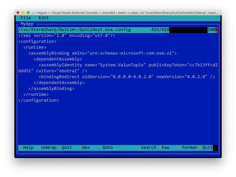 github migueldeicaza xtermsharp xterm emulator as a library