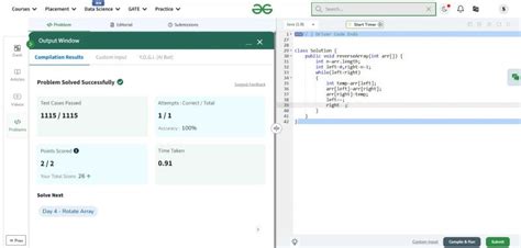 160daysofcode Coding Problemsolving Geeksforgeeks Learning Java Akshara Sulegama