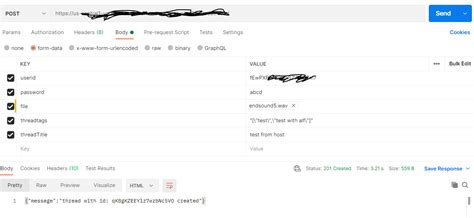node js cors error on posting file upload form from browser to