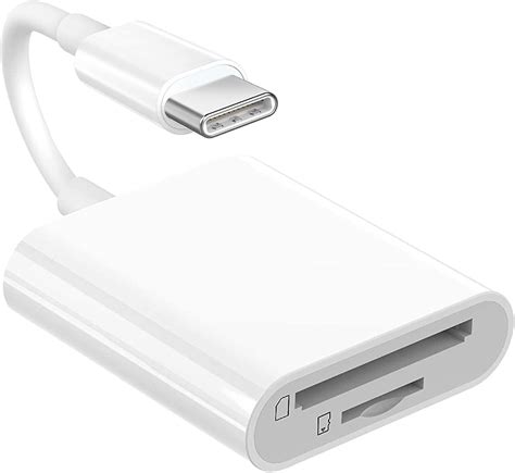 Amazon com SAMKE USB C SD 𝗖𝗮𝗿𝗱 𝗥𝗲𝗮𝗱𝗲𝗿 USB C to SD Micro SD Card Reader in High Speed Type