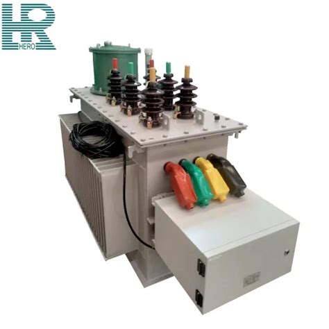 On Load Tap Changer Low Noise Oil Immersed Auto Step Down Transformer With ISO Certificate