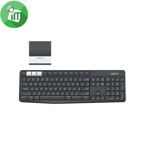 Logitech K S Multi Device Wireless Keyboard Us And Stand
