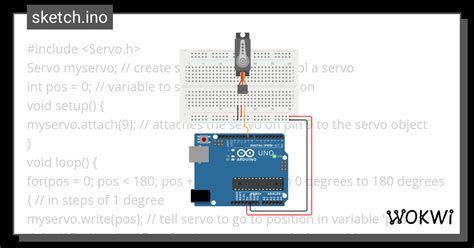 Project 5 Servos Wokwi Esp32 Stm32 Arduino Simulator
