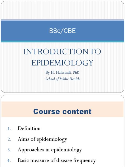 1 Introduction To Epidemiology Pdf Epidemiology Incidence