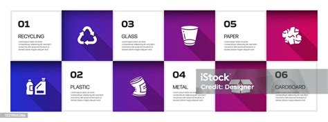 재활용 및 제로 폐기물 인포 그래픽 템플릿 요소 및 아이콘 간단한 벡터 인포그래픽 디자인 0명에 대한 스톡 벡터 아트 및 기타 이미지 Istock